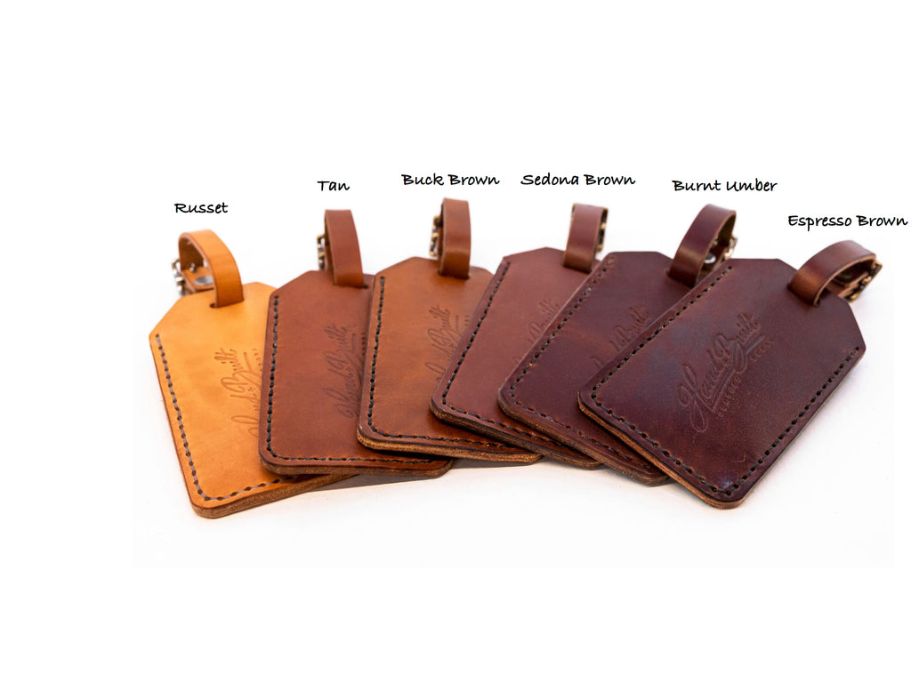 H+B Luggage Tag | Hand+Built Leather Goods